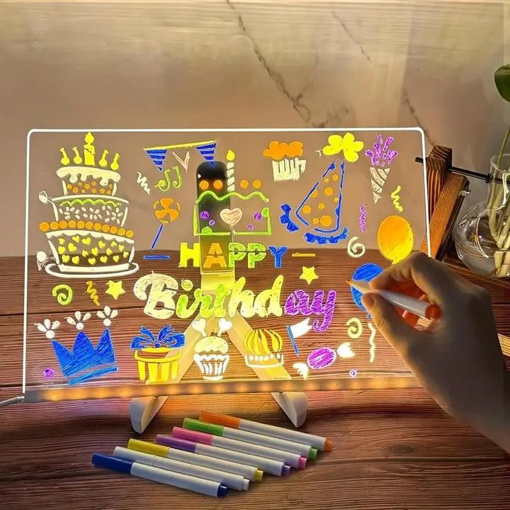 ChristToy LED Note Board with Colors – VERRANOO