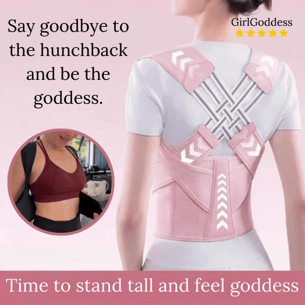 GirlGoddess™ Adjustable Back Posture Corrector – VERRANOO