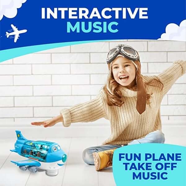 PlayPlain Musical Toy with Light – VERRANOO