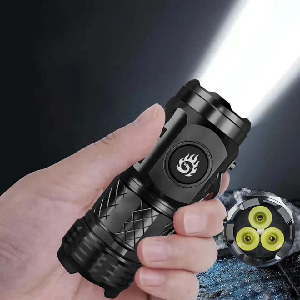 PrimeLight Triple-Eye Mini Flashlight – VERRANOO